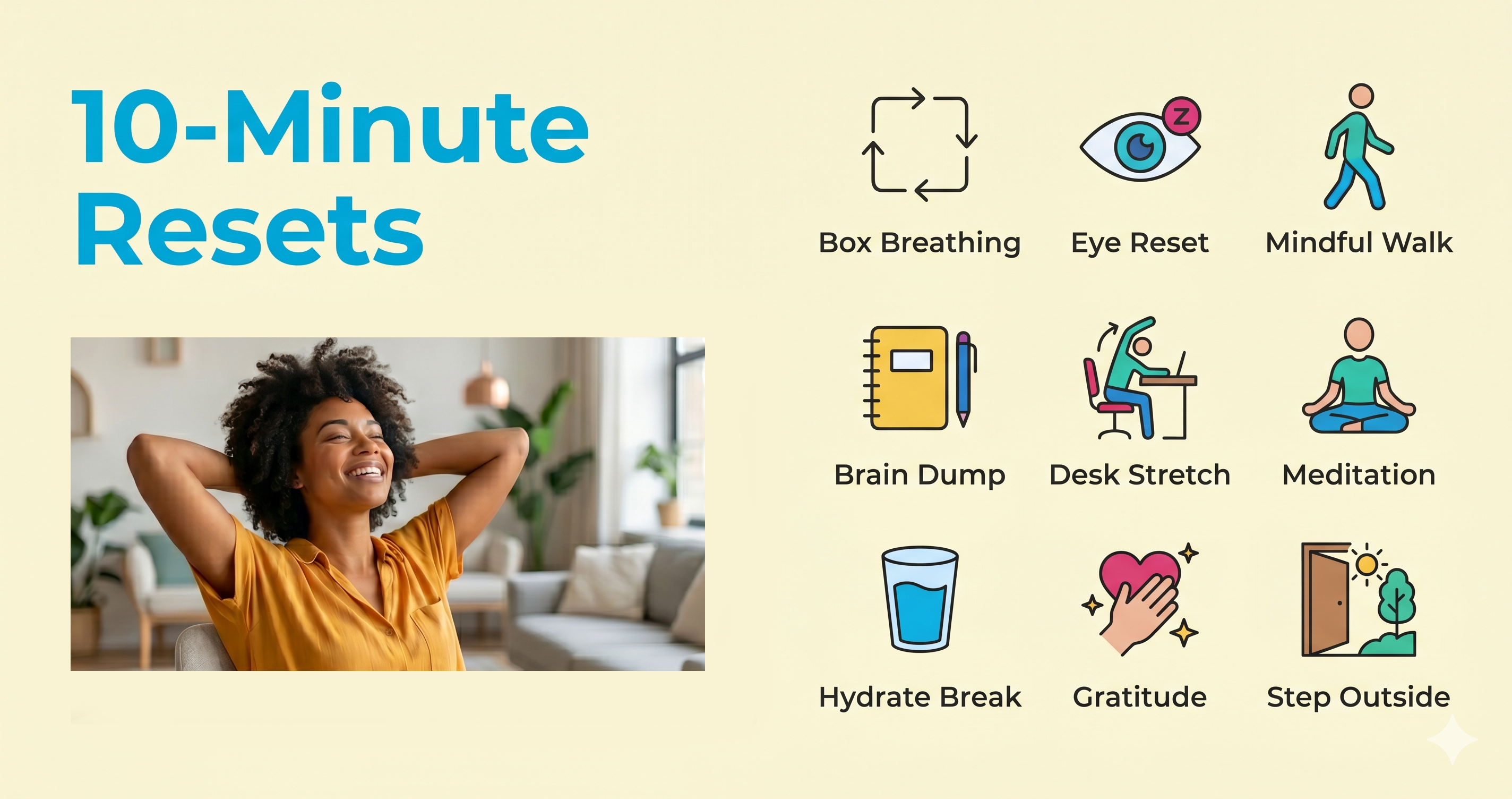 What Are the Best 10-Minute Mental Breaks at Work? | TotalWellness