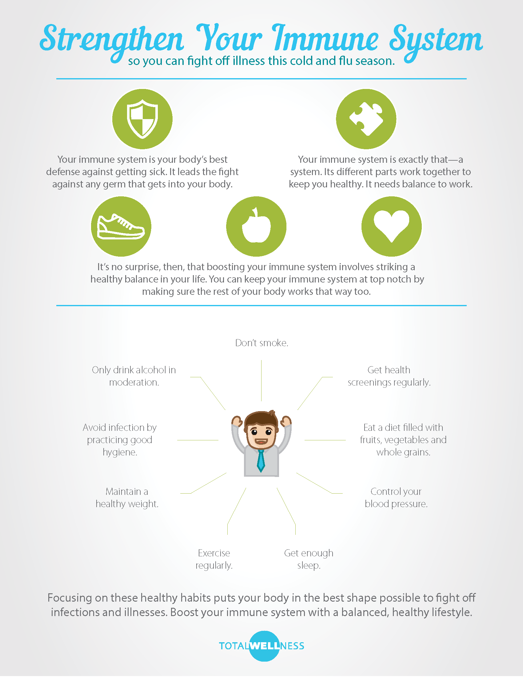 Boost Your Immune System to Stay Healthy at Work