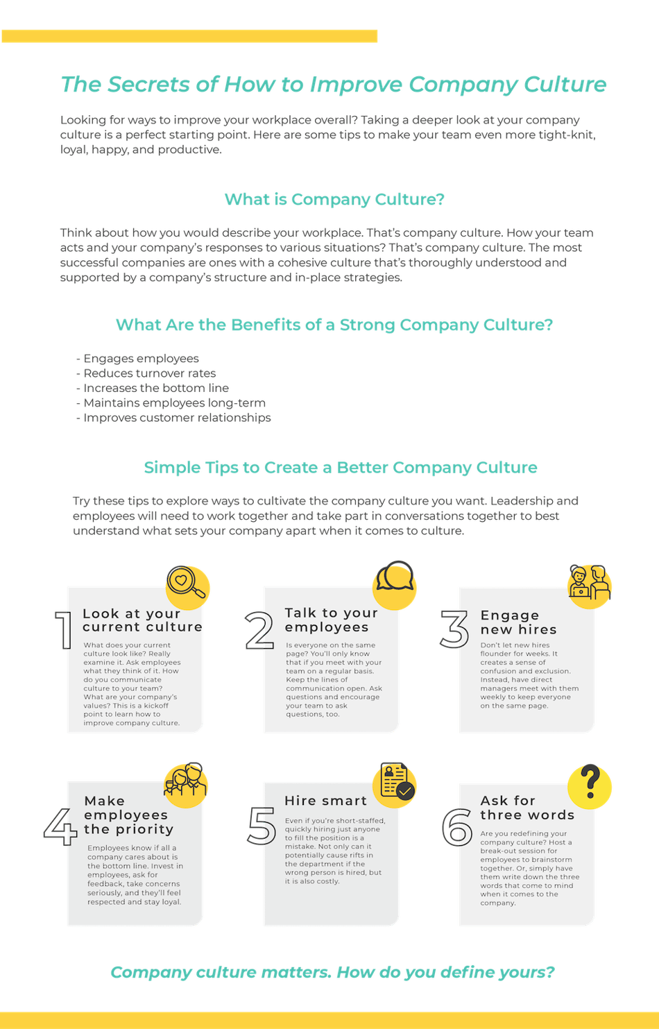 Fool-Proof Advice on How to Improve Company Culture in 2022